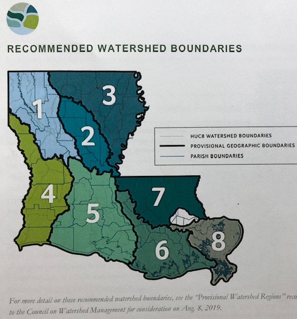 Louisiana Watershed Initiative sets regional watershed boundaries ...
