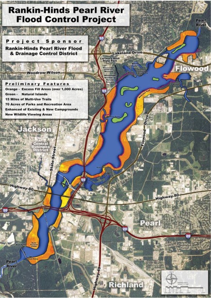 Update on Pearl River One Lake project Part 1: Next Steps, FOIA Silence ...